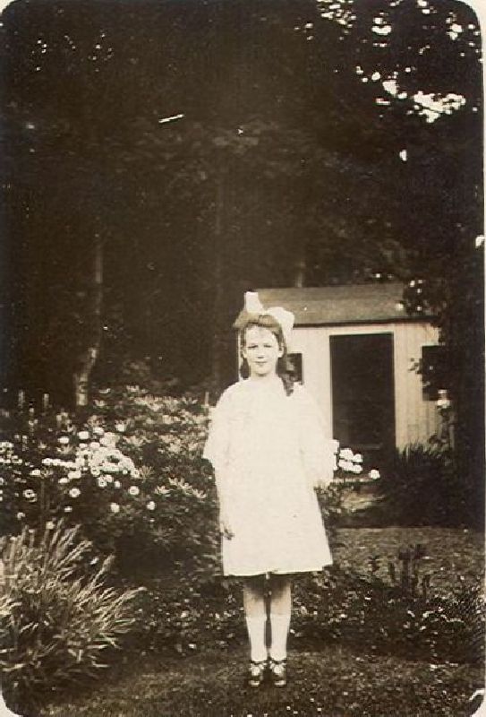 Maud age 10 or 11. Possibly her birthday